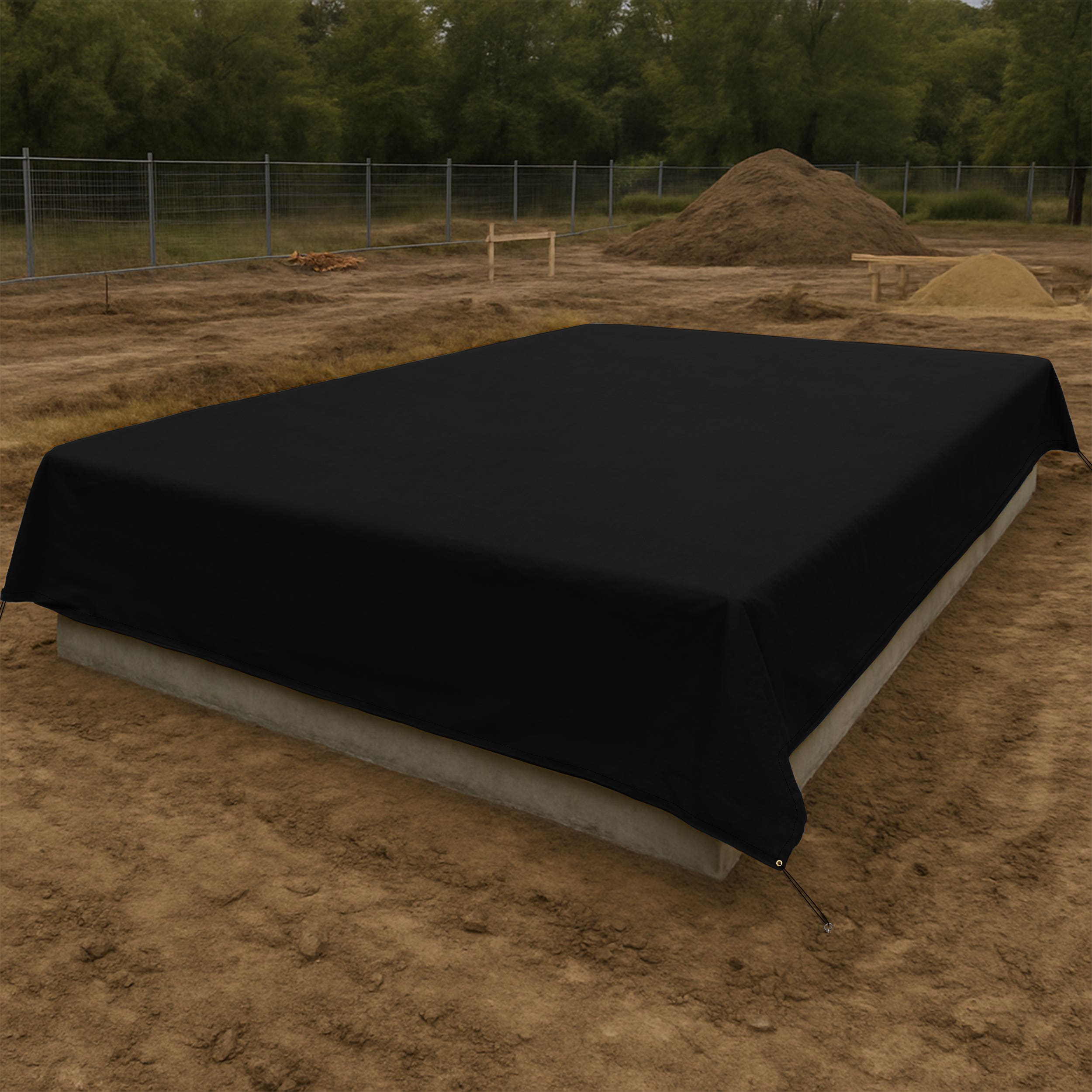 Buy Custom Concrete Blanket Tarp | Tarps&All AU