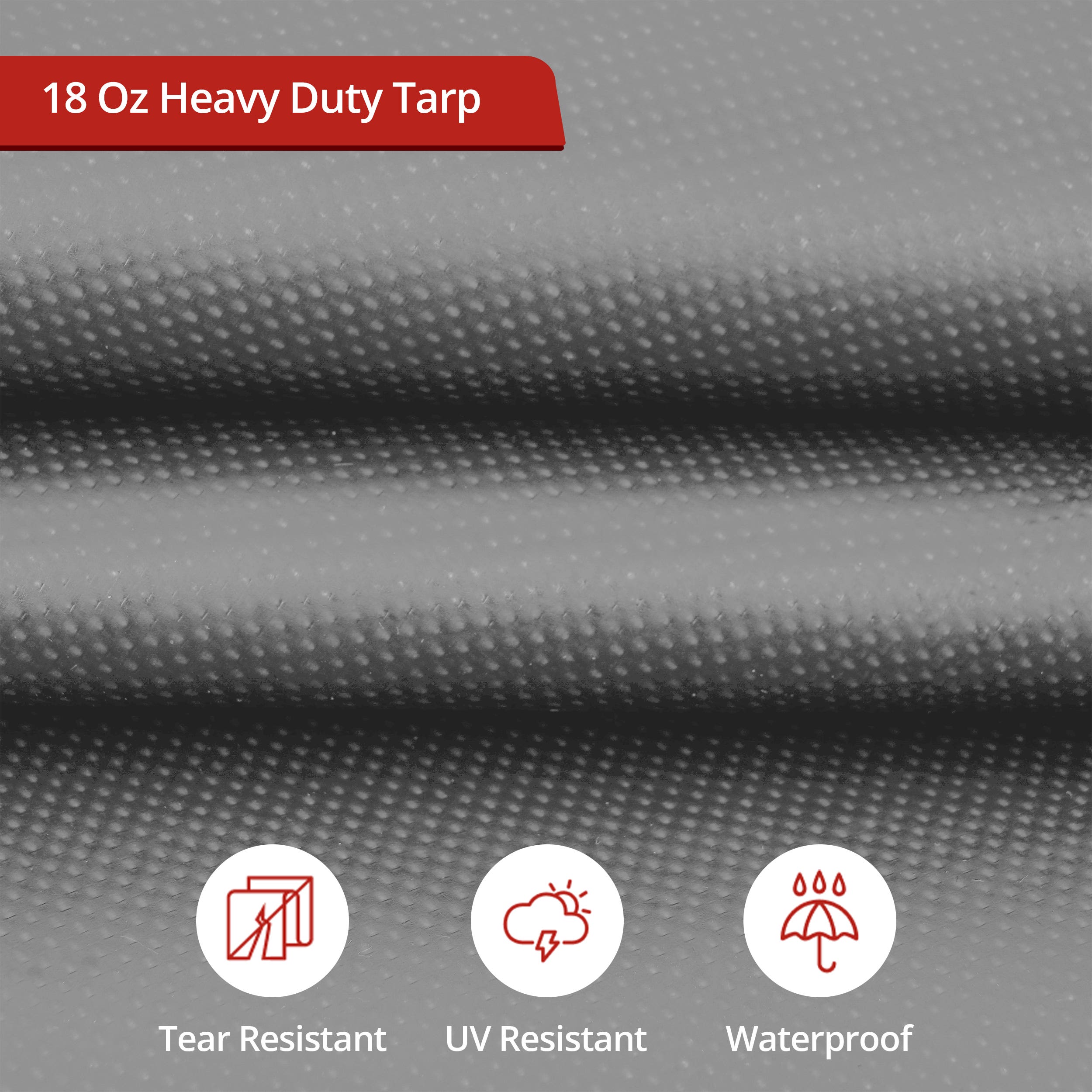 Buy Custom Gray Heavy Duty Vinyl Tarps | Tarps&All AU